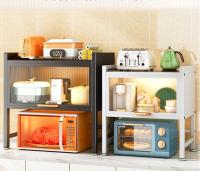 China Modern Microwave Metal Rack Storage Cabinet With Door Retractable CE Certification for sale