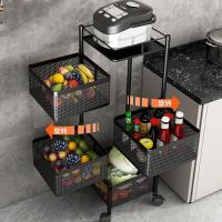 China European Style Rotating Storage Rack No Installation Hollowed Out Dust Proof For Multiple Scenarios for sale