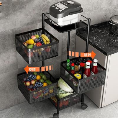 China European Style Rotating Storage Rack No Installation Hollowed Out Dust Proof For Multiple Scenarios for sale