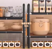 China Under-Sink Storage Rack with Telescopic Range 50-86cm and 5cm Adjustable Layer Height in Scientific 2-layer Design for sale