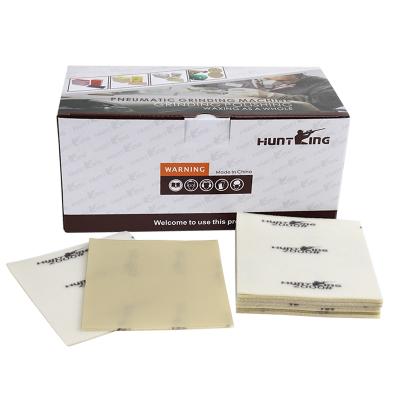 China HUNTKING Single-Side Sponge Sandpaper 115x125mm Wet Dry Anti-Clog Abrasive for Automotive Paint Curved Surfaces for sale