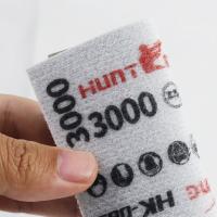 China Huntking Conical Sponge Sanding Pads 75mm x 100mm P3000 P5000 Hook and Loop for Automotive Paint Polishing for sale