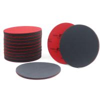 China HuntKing 6 Inch Silicon Carbide Glass Polishing Foam Sanding Pads Wet Dry Abrasive Nylon Discs for Scratch Repair for sale