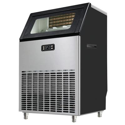 China 120kg/24h Commercial Ice Maker Home Cube Ice Machines Block Ice Making Machine for Commercial Refrigeration for sale
