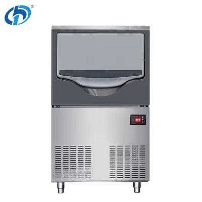 China 150KG/24h Ice Making Capacity English Operating Language Automatic Snowflake Ice Block Maker for Business for sale
