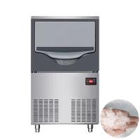 China Crushed Ice Snow Flake Ice Block Making Machine 150KG Automatic Commercial for Business Corrugated Box Packaging for sale