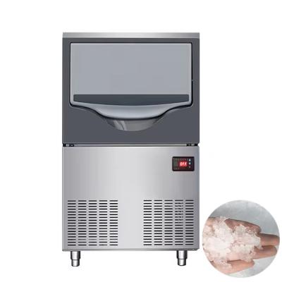 China Crushed Ice Snow Flake Ice Block Making Machine 150KG Automatic Commercial for Business Corrugated Box Packaging for sale