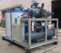 China 30.9 kw Refrigerating Capacity Industrial Ice Machine for Business Commercial 5000kg Flake Ice Making Machine for sale