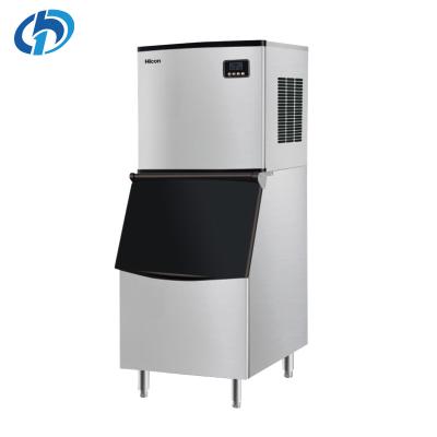 China Industrial Ice Cube Block Maker 300kg/24 hours Stainless Steel Commercial Ice Making Machine for Italian Prices for sale