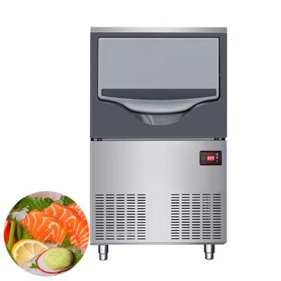 China Stainless Steel 150KG Granular Snow Ice Block Machine for Business Automatic Commercial Snowflake Ice Making Machine for sale