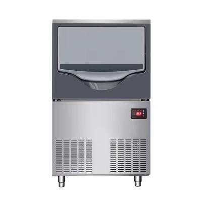 China Granular Ice Machines 60kg Snow Nugget Ice Block Maker Commercial Snowflake Ice Making Machine for Business Automatic for sale