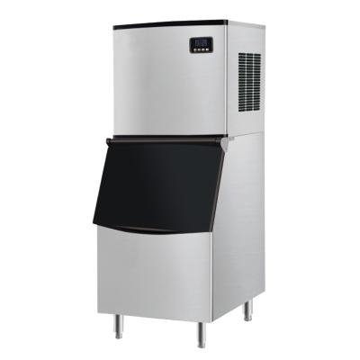 China Stainless Steel Ice Cube Block Maker 300kg Commercial Automatic Ice Making Machine for Business in Nigeria for sale