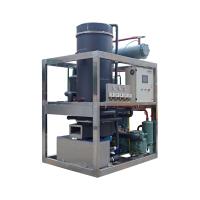 China Water Inlet Pressure 0.1MPa-0.5MPa Industrial Ice Making Machine for Business Commercial Sale 1ton 1000kg Tube Ice Maker for sale