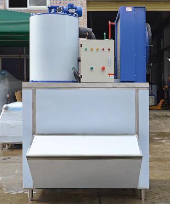 China Ice Thickness 1.5-2.2mm 3ton 3000kg Industrial Ice Makers Flake Ice Block Making Machine for Business Commercial for sale