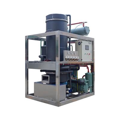 China 1000kg Tube Ice Making Machine 1ton Industrial Ice Block Maker with Compressor Power 4.5kw Other Name Ice Maker Machine for sale