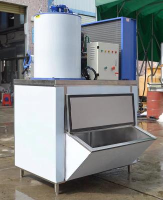 China Ice Making Machines 2ton 2000kg Block Flake Industrial Ice Machine for Business Commercial Prices Total Power 9.4 kw for sale