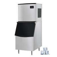 China 70kg Professional Stainless Steel Commercial Ice Cube Block Maker 814W Ice Making Machine for Business Restaurant for sale