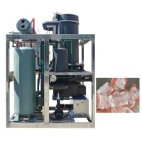 China Sale 1 Ton 1000kg Big Ice Block Makers Commercial Industrial Ice Making Machine with 5.8 kw Refrigerating Capacity for sale
