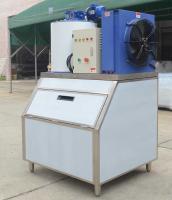 China 1 Ton Industrial Ice Making Machine for Business Prices Refrigerating Capacity 5.8 kw Daily Output 1000kg for sale