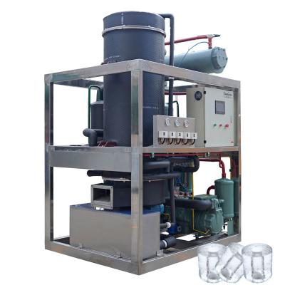 China Industrial Ice Tube Machine for Business Sale in Philippines 1 Ton Capacity Other Compressor for sale