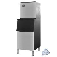 China English Operating Language Commercial Ice Cube Block Making Automatic Ice Machines 350kg 24h Touchpad Control Panel for sale