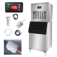 China 300KG Snowflake Ice Making Maker Automatic Commercial Snow Ice Maker for Business Food English Ice Storage 150kg for sale
