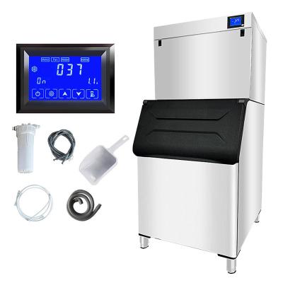 China Ice Block Making Machine 250kg Big Ice Cube 38x38x22 28x28x22 Professional Touchpad Control Panel for Business Sale for sale