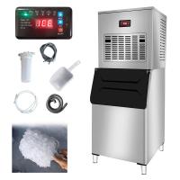China 300KG 24h Snowflake Ice Block Maker Automatic Commercial Snow Ice Machine for Business 1350W Power 760x870x1850 mm Size for sale