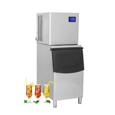 China Stainless Steel 500kg Cube Ice Maker Machine for Commercial at 785x830x1670mm for sale