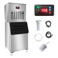 China 200KG Snowflake Ice Block Maker Automatic Commercial Snow Ice Machine for Business Food Refrigerant R404A Stainles Steel for sale