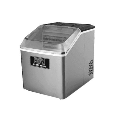 China Commercial Home Cube Ice Making Machine 25kg Capacity 12kg Water Tank Capacity for Business Beverage for sale
