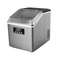 China Home Small Ice Making Mini Portable Countertop Ice Maker Machine for Business Automatic Beverage 25kg Ice Storage Capacity for sale