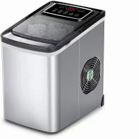 China 105W Energy Saving Smart Touch Screen Control Portable Mini Automatic Bullet Ice Maker for Household in Plastic Housing for sale