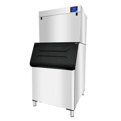 China Ice Cube Machine 500kg Big Ice Block Making Machine Stainless Steel Commercial Ice Maker for Business Refrigerant R404A for sale