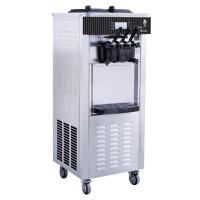 China Automatic 3 Flavors Commercial Ice Cream Making Machine 20-28 L/H Capacity 110-220V/50-60Hz Voltage for Business Yogurt for sale