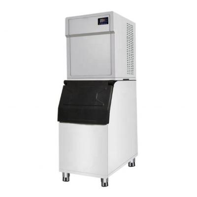 China 300KG Stainless Steel Ice Cube Machine with Quick 10-20min Ice Making Time and Consumption for sale