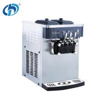 China NYF-8230T Commercial Table Top Soft Serve Ice Cream Machine with Air Pump Three Flavors Refrigerating R22/R410A/R404A for sale