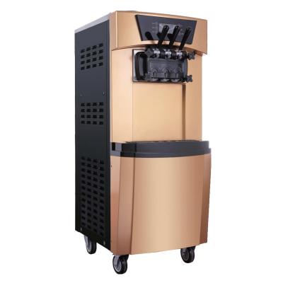China 220V Soft Serve Ice Cream Machine for Food Trucks Electric Power Source and Low Maintenance for sale