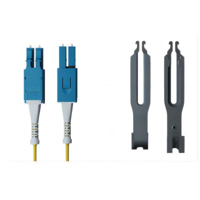 China Flexible Duplex Fiber Patch Cord With LSZH Cable Jacket And UPC Ferrule Type for sale