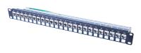 China FTP Modular Patch Panel 24 Port Cat6a Shielded Patch Panel for sale