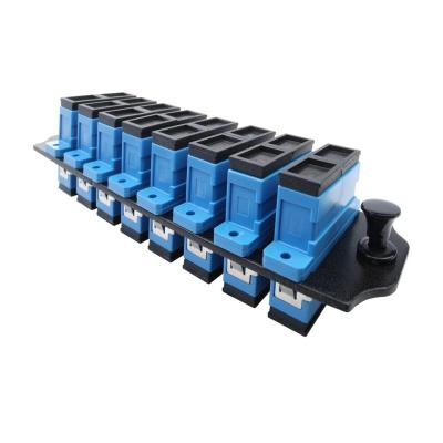 China Fiber Optic Cassette FC LC ST SC Fiber Optic Adapter Panel 4-16 Port for sale
