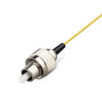 China PVC Sheath Fiber Optic Pigtail OM4 FC Adaptor Multimode Fiber Pigtail for sale