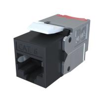 China UTP CAT6 Keystone Jack Toolless RJ45 Socket 50u Inch Gold Plated for sale
