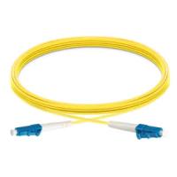 China RoHS Single Mode Fiber Jumpers LC-LC Fiber Optic Patch Cord for sale