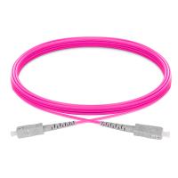 China Fiber Optic Patch Cord 3.0mm Fiber Jumper Cables SC-SC OM4 for sale