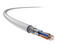 China S/FTP Network Cable CAT8 23AWG 0.60mm BC PVC Jacket for sale