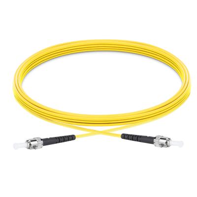 China 2.0mm Single Mode Patch Cord 0.3dB ST ST Patch Cable for sale