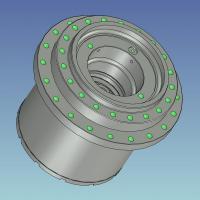 China 27000Nm Planetary Gearbox Winch Drive GFT040W for sale