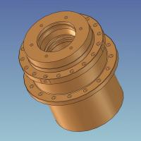 China 18000Nm Planetary Gearbox Winch Drive GFT024W for sale
