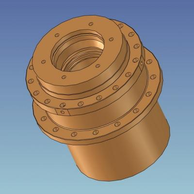 China 18000Nm Planetary Gearbox Winch Drive GFT024W for sale